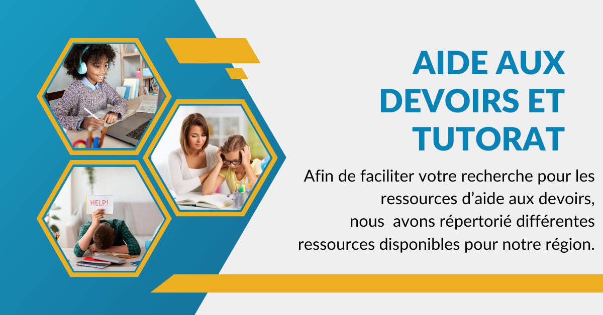 Aide aux devoirs - ressources Lanaudière